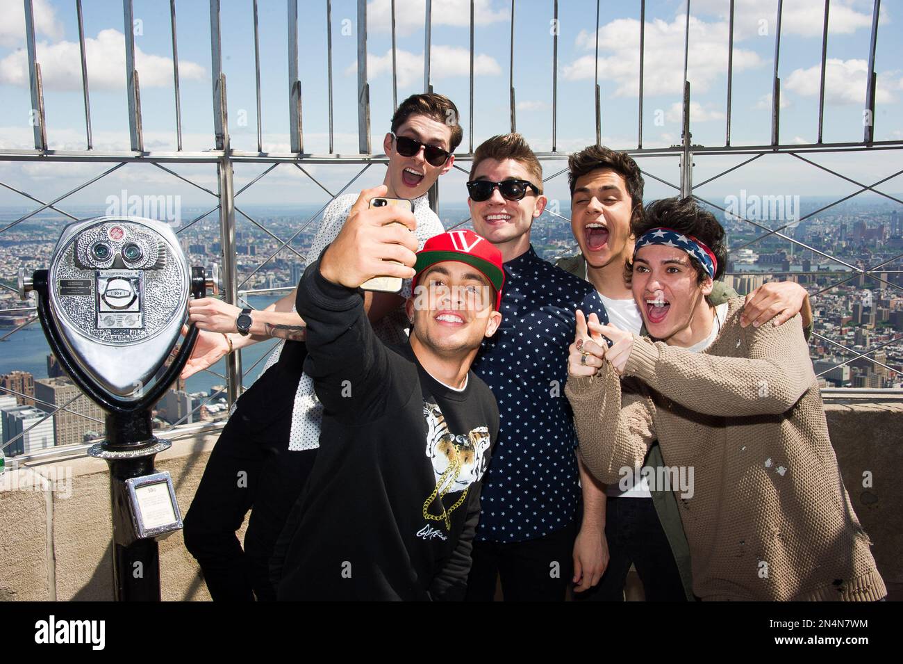 Midnight Red band members, from left, Eric Secharia, Joey Diggs Jr ...