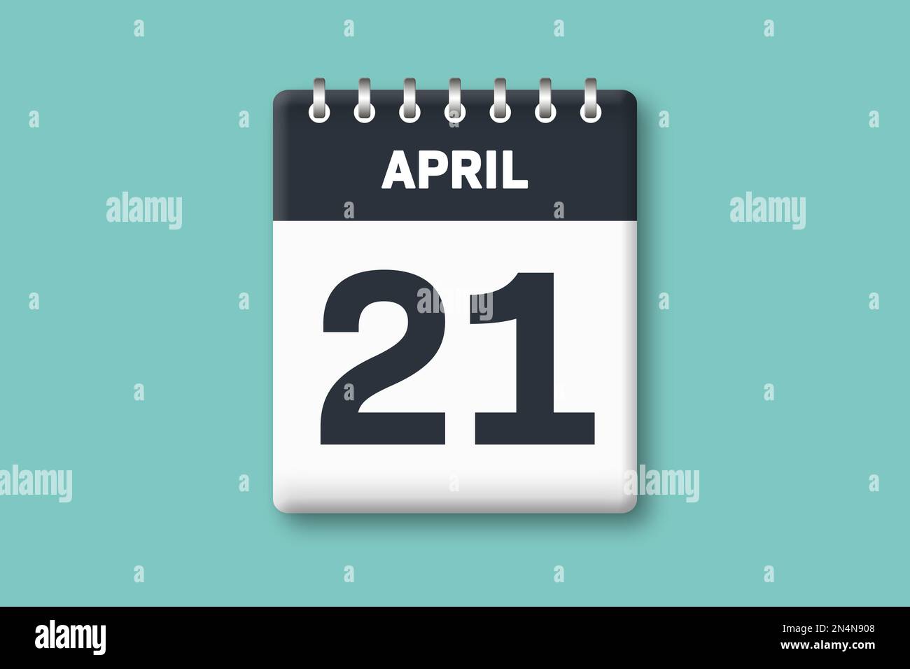 21 april calendar hi-res stock photography and images - Alamy