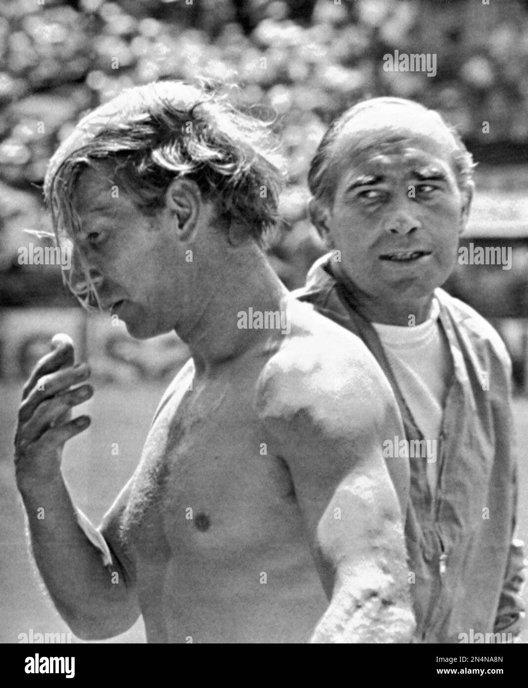FILE - In this June 14, 1970 file photo, England player Bobby Charlton ...