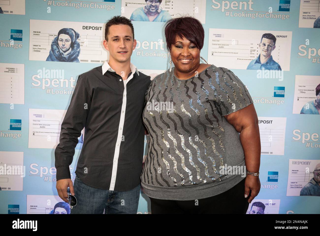 IMAGE DISTRIBUTED FOR AMERICAN EXPRESS - Tiffany Richardson, right, and ...