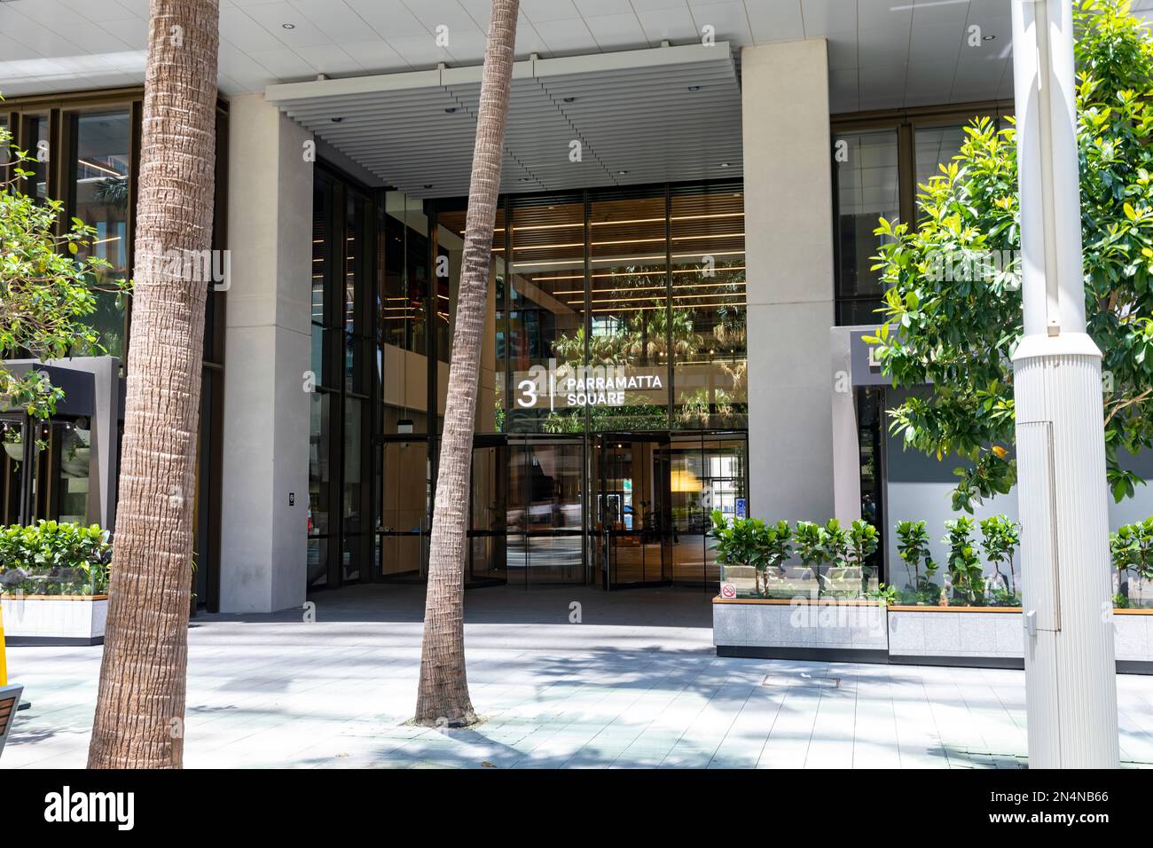 Parramatta Square offices, new business district and precinct with high ...