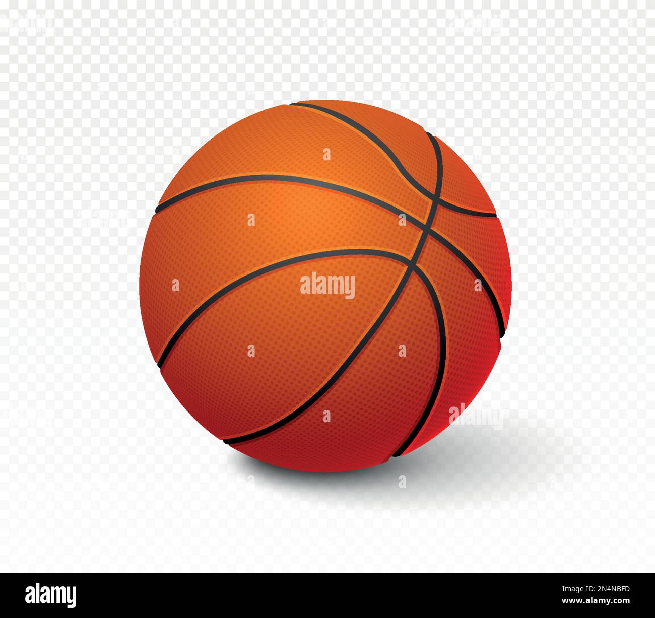 Realistic basketball ball Stock Vector Image & Art - Alamy