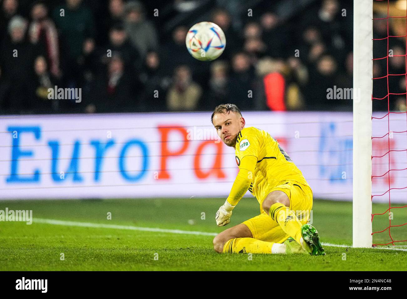 Rotterdam - Feyenoord keeper Timon Wellenreuther during the match ...