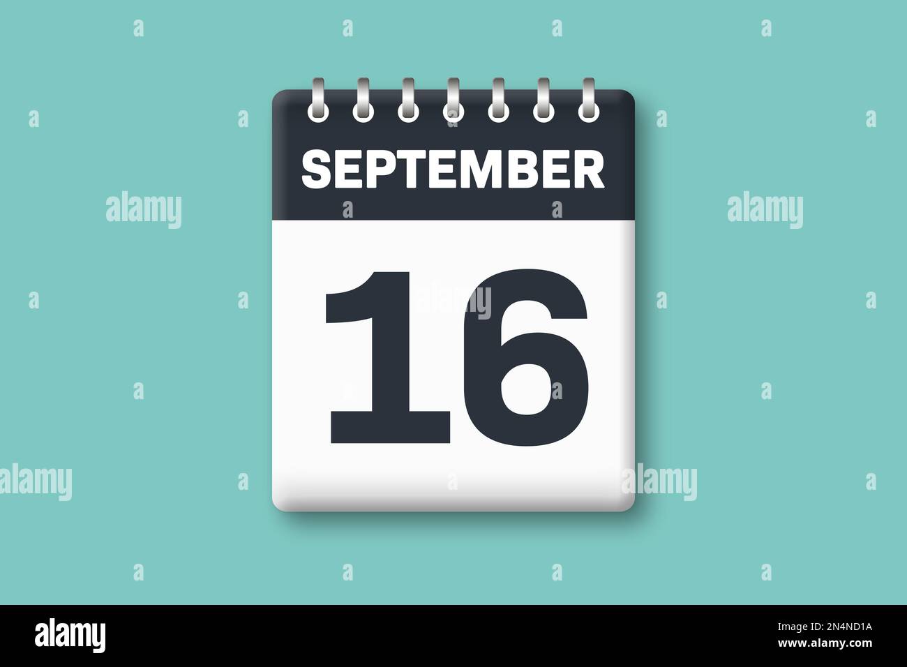 Numeral 16 sixteen isolated on hi-res stock photography and images - Alamy