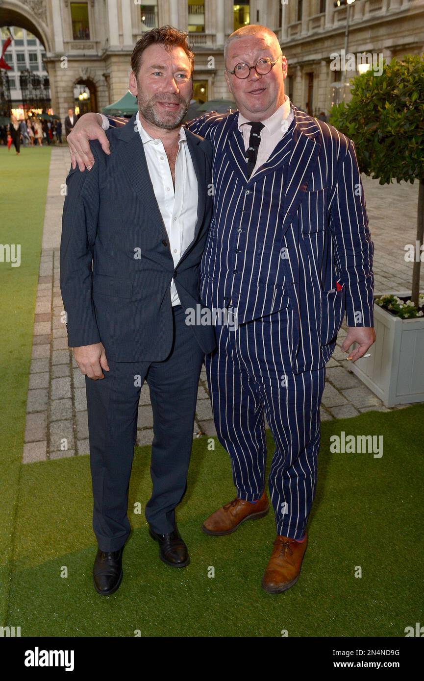 Artist Mat Collishaw and Fergus Henderson attend the Royal Academy ...