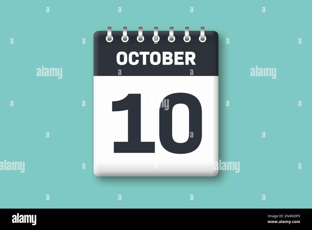 Ten day calender hi-res stock photography and images - Alamy