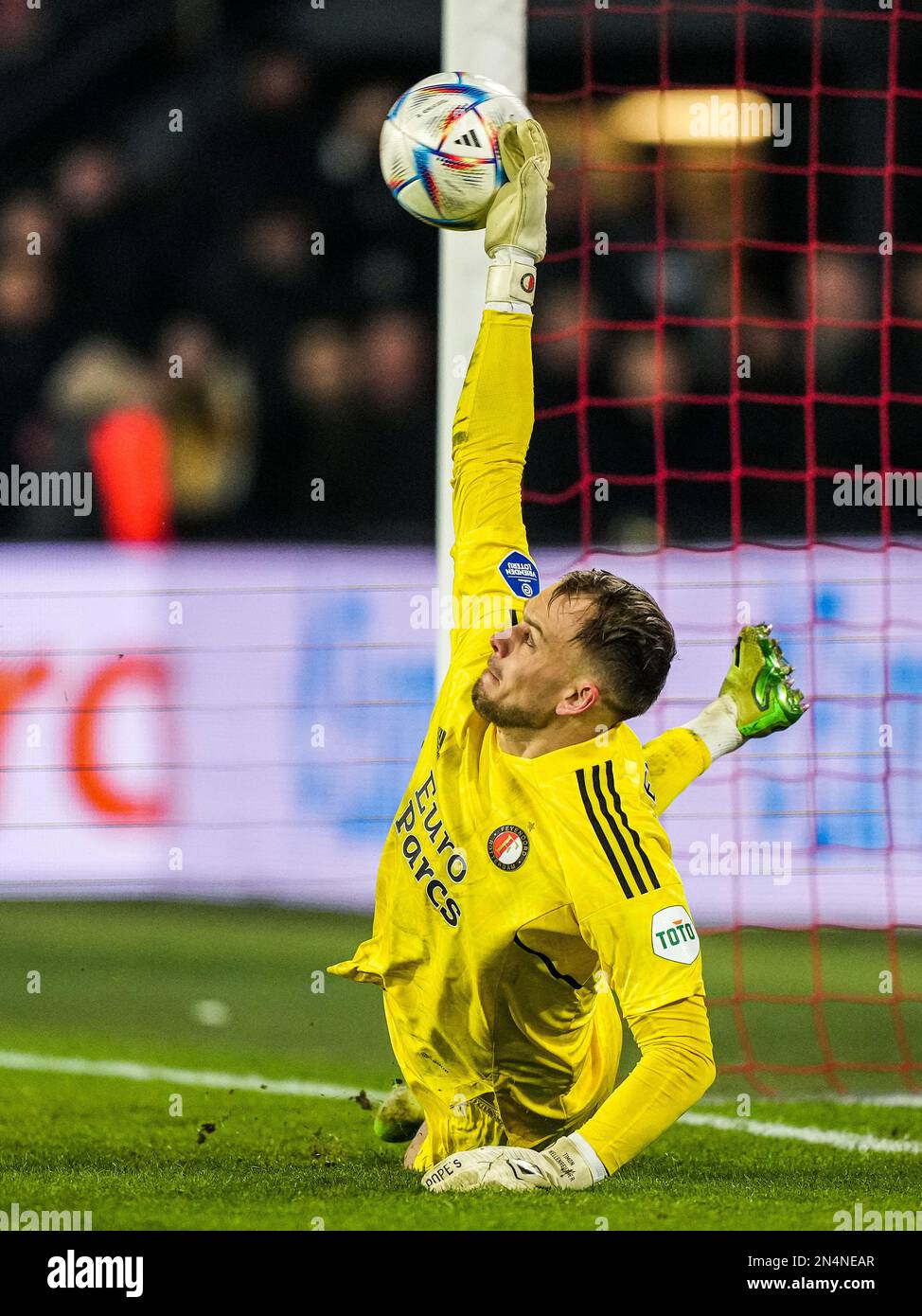 Rotterdam - Feyenoord keeper Timon Wellenreuther during the match ...