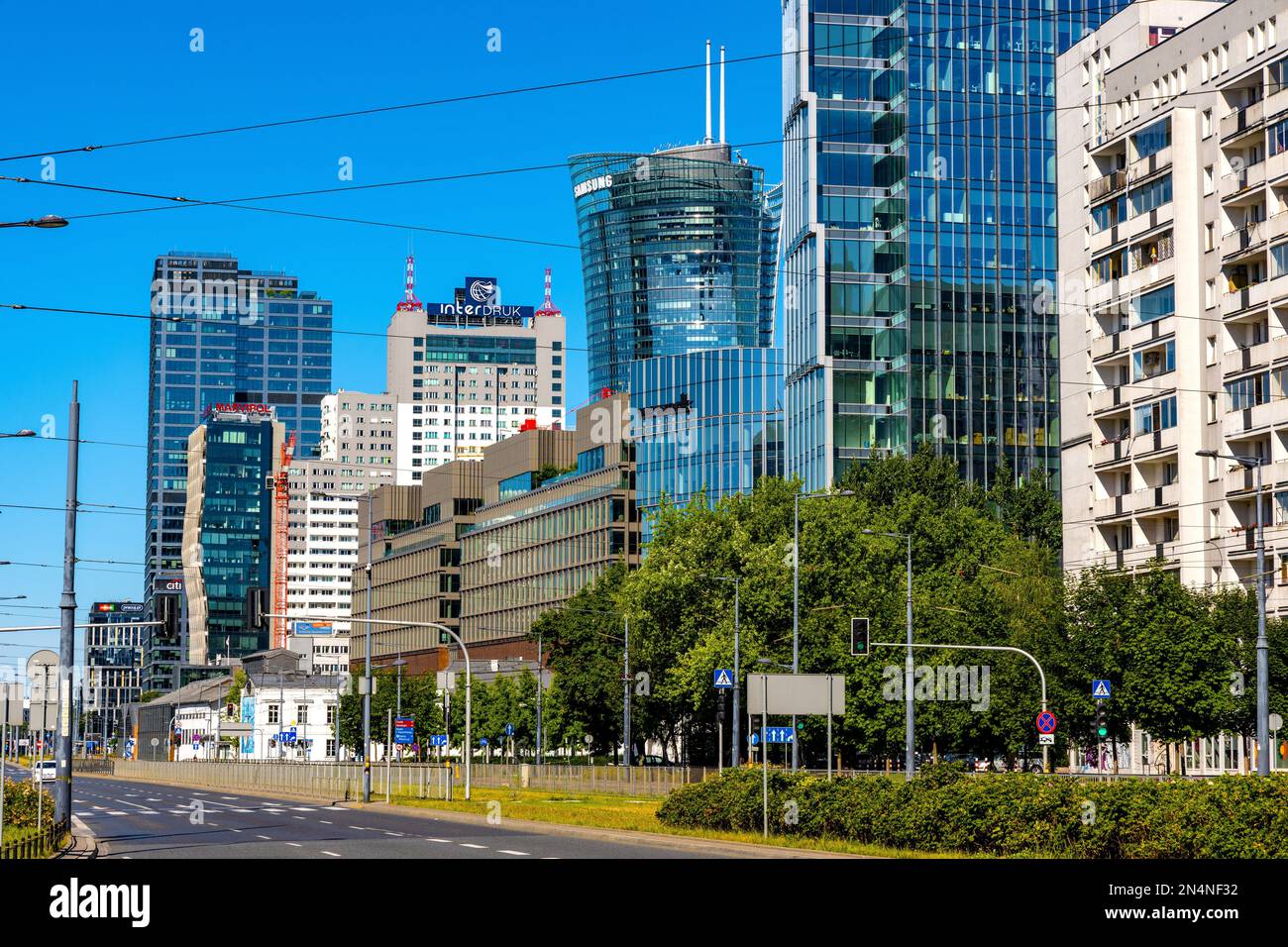 Warsaw, Poland - July 3, 2022: Fabryka Norblina office and retail ...