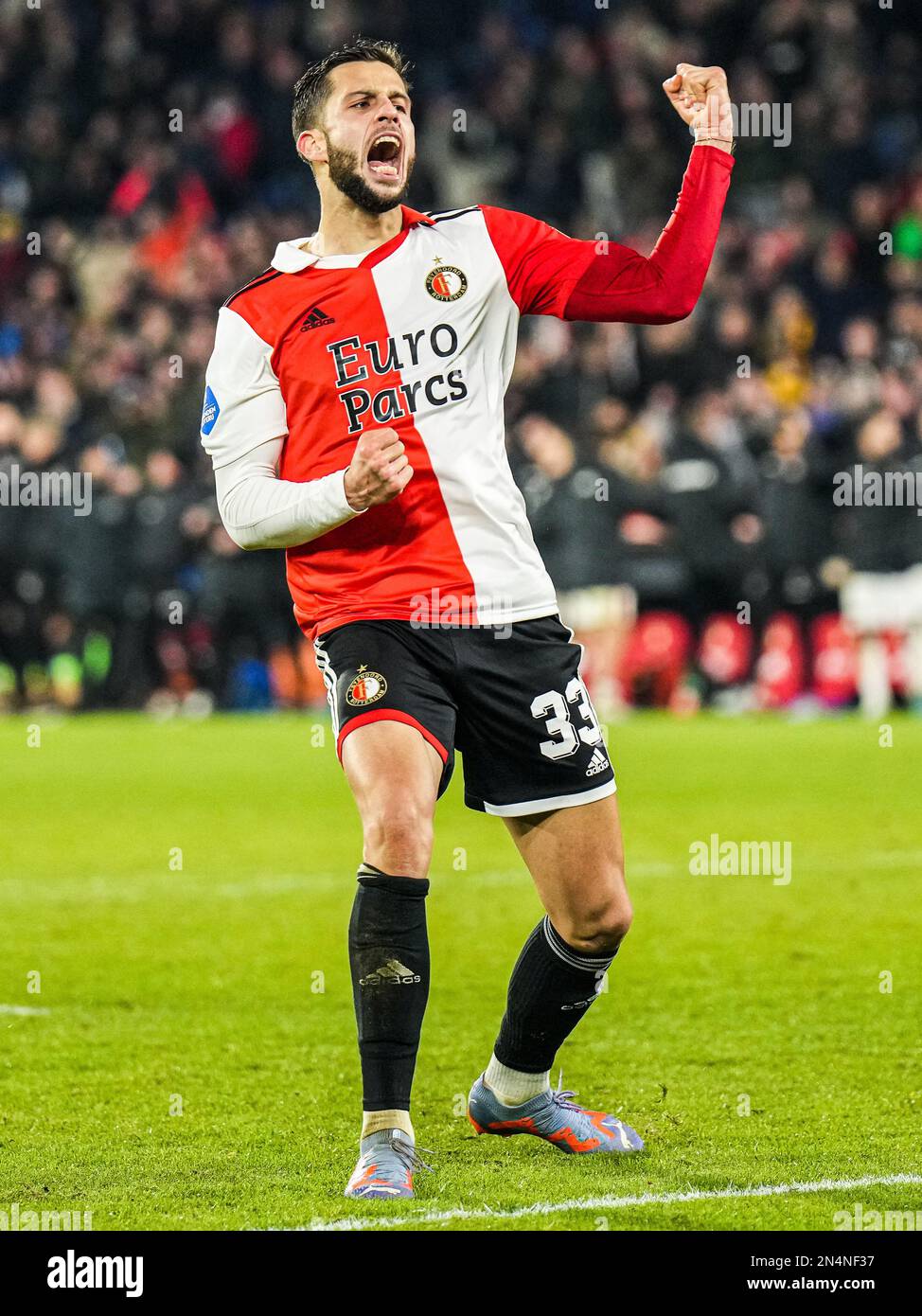 Rotterdam - David Hancko of Feyenoord during the match between ...