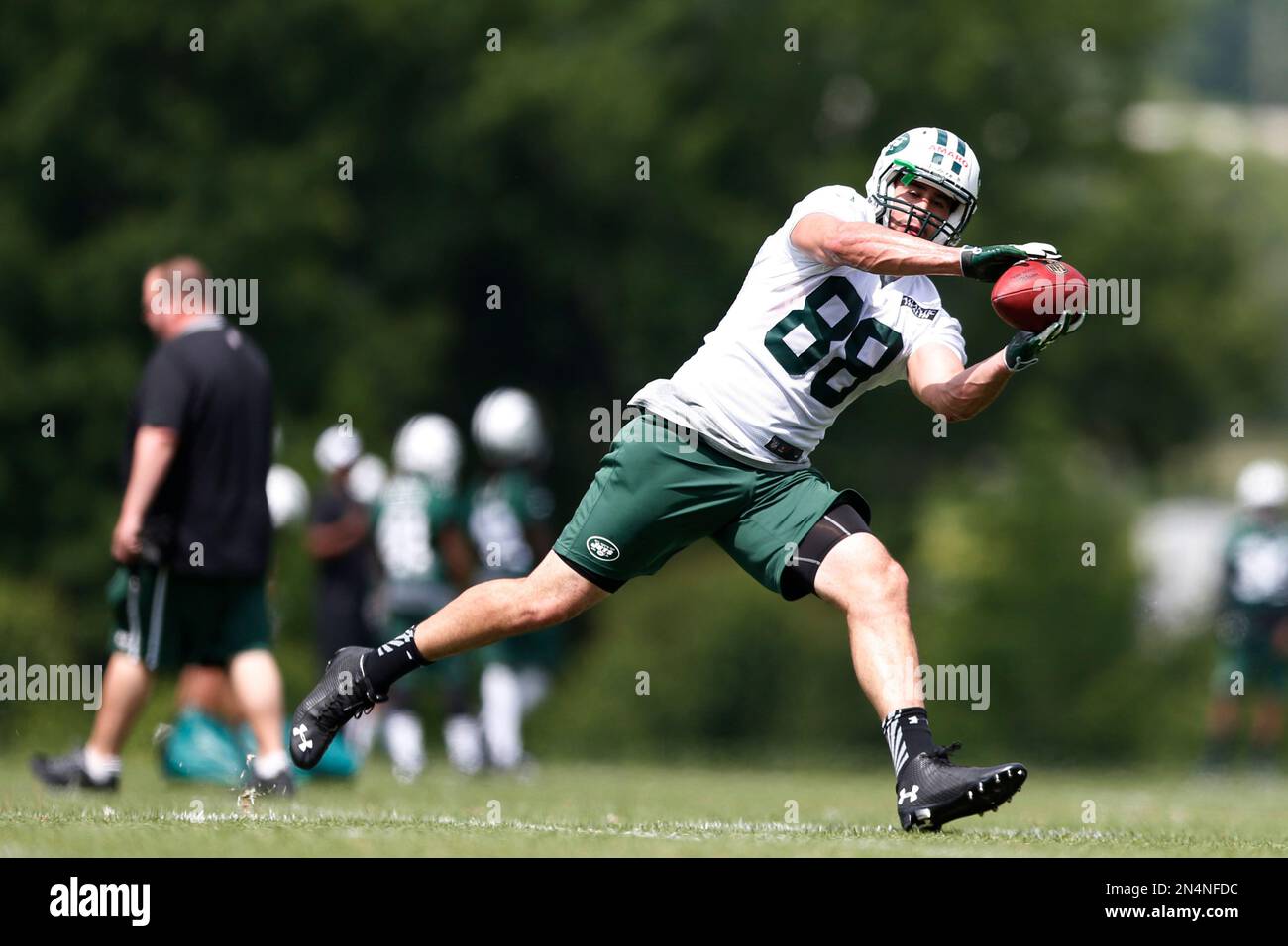 New York Jets tight end Jace Amaro during an NFL football organized ...