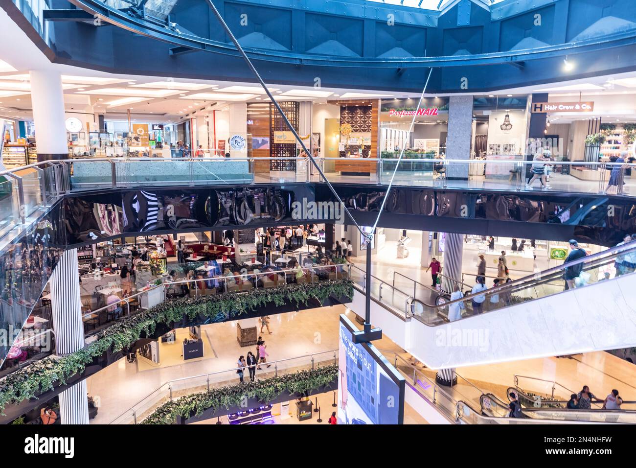 Westfield Parramatta shopping mall centre, multi level shopping mall ... Westfield Parramatta shopping mall centre, multi level shopping mall ...