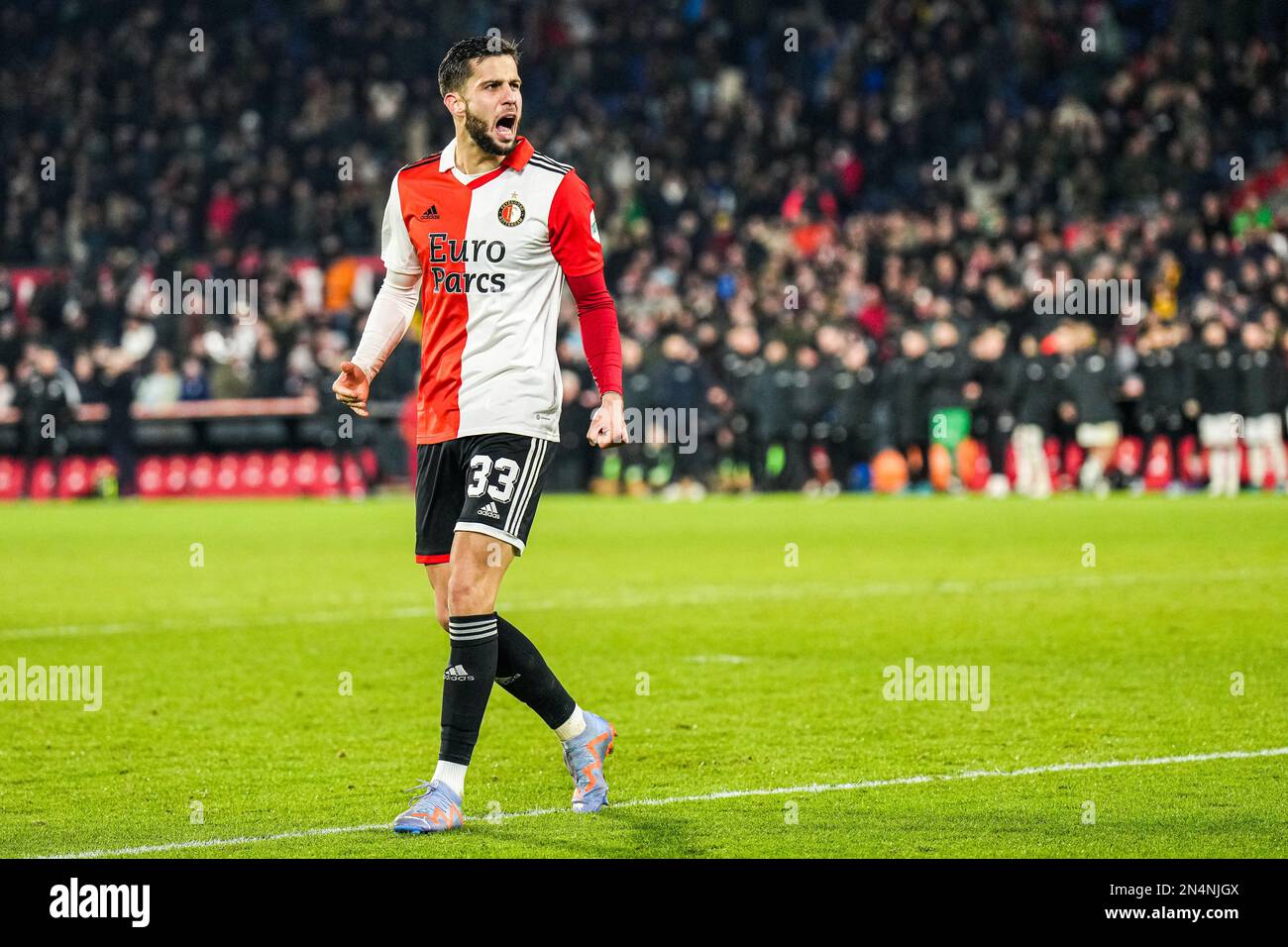 Rotterdam - David Hancko of Feyenoord during the match between ...
