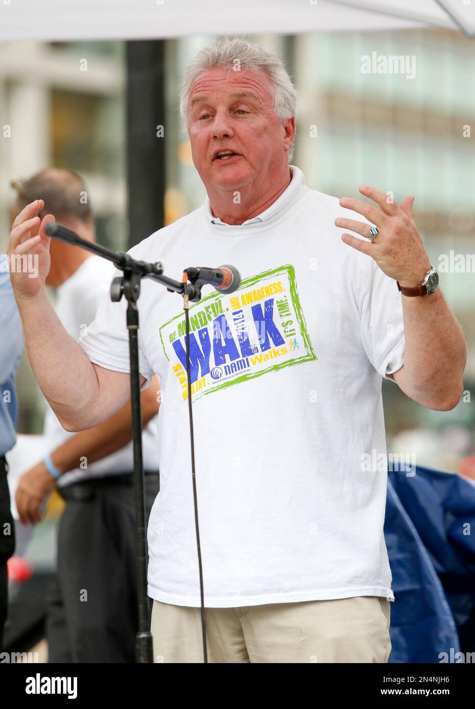 Patrick McDade, actor from the movie Silver Linings Playbook, speaks at ...