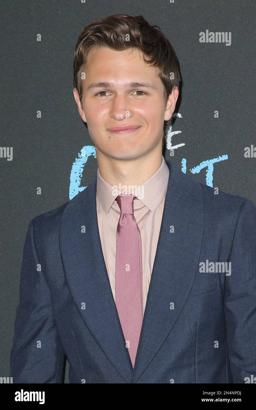 Actor Ansel Elgort attends the premiere of 20th Century Fox's "The ...