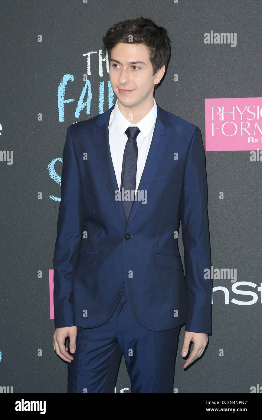 Actor Nat Wolff attends the premiere of 20th Century Fox's "The Fault ...