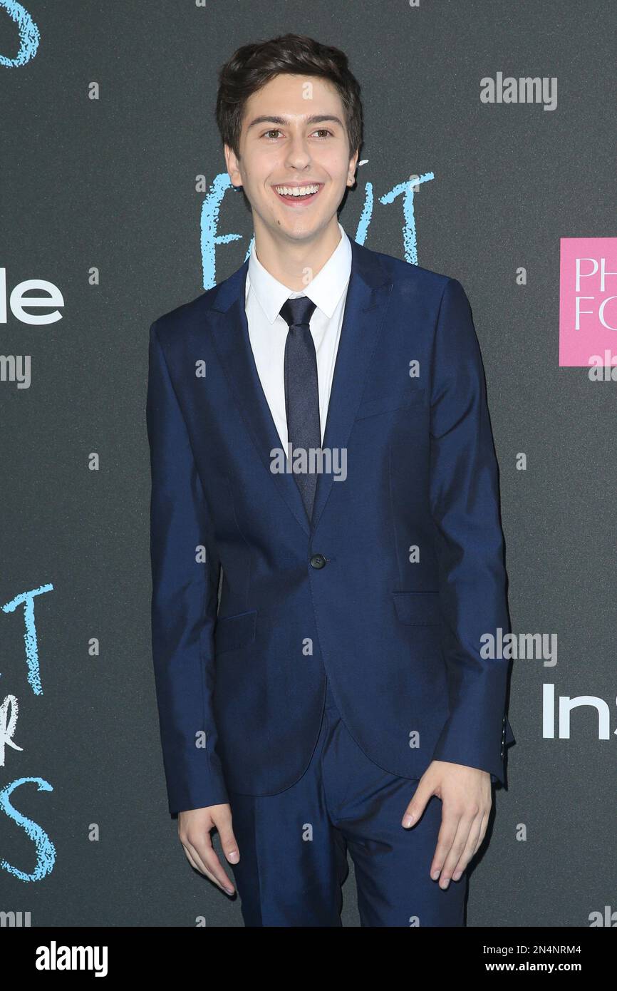 Actor Nat Wolff attends the premiere of 20th Century Fox's "The Fault ...