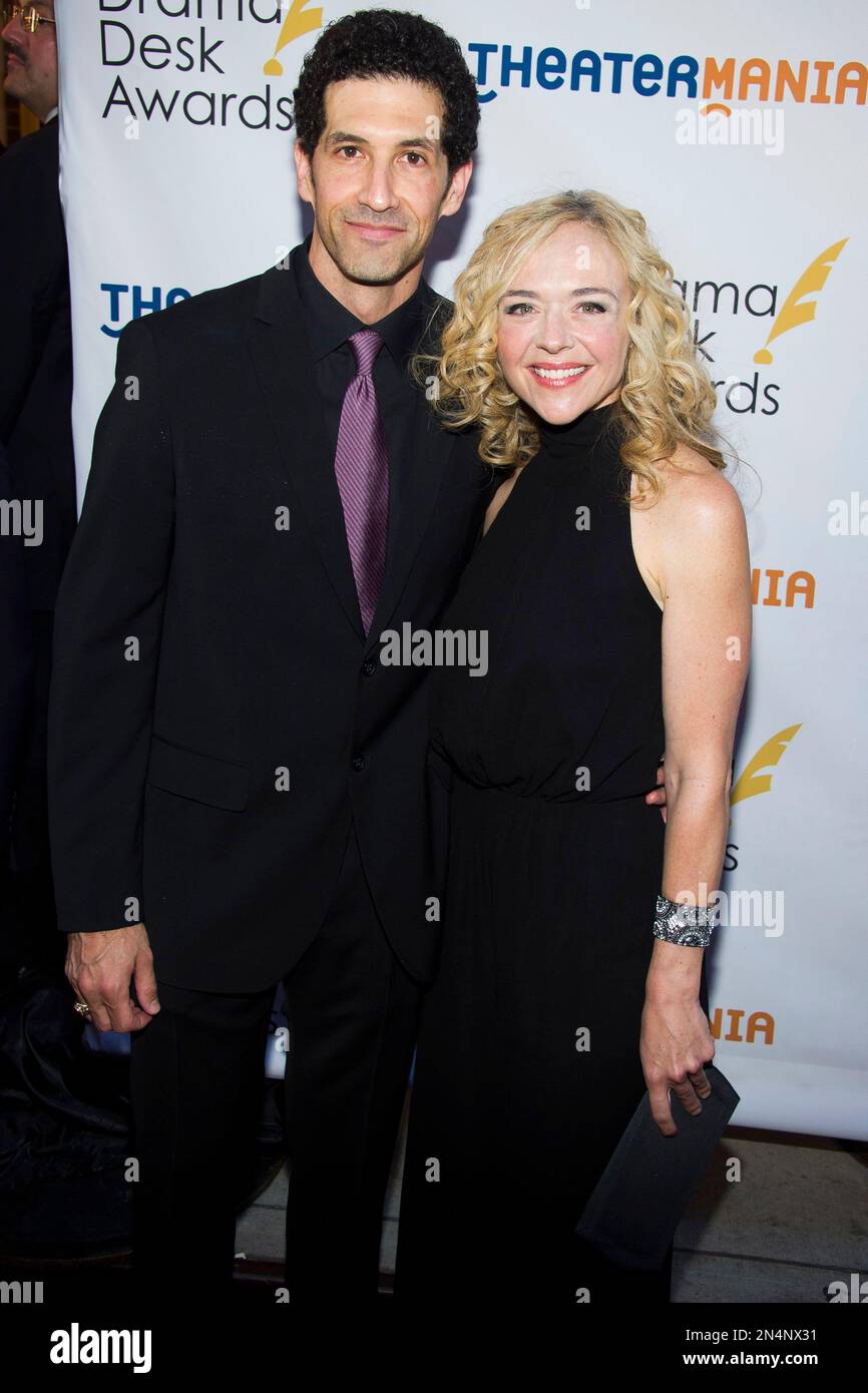 Benim Foster and Rachel Bay Jones attend the Drama Desk Awards on ...