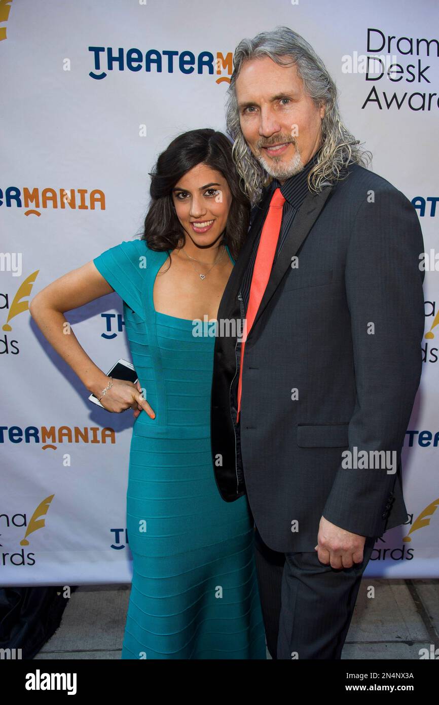 Jessica Rosenfeld and Corey Brunish attend the Drama Desk Awards on ...