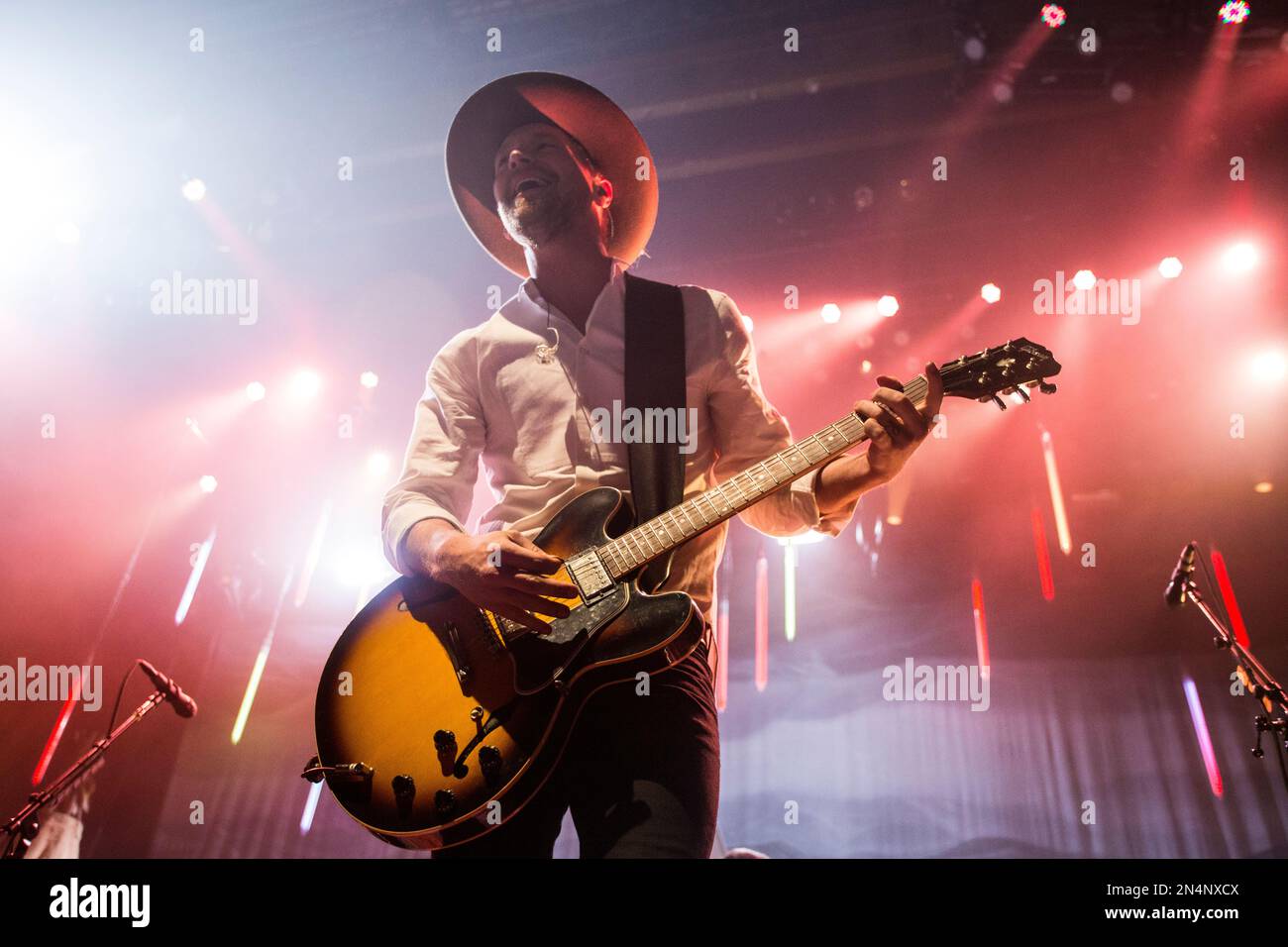 Bear Rinehart with NEEDTOBREATHE performing as part of the Rivers In ...