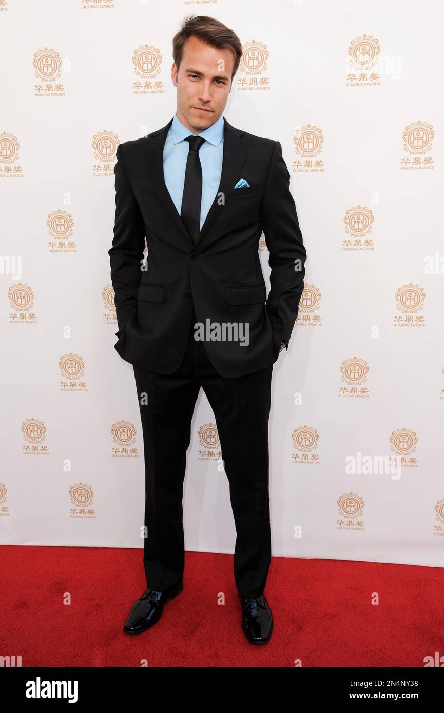 Karl E. Landler arrives at the Huading Film Awards held at the Ricardo ...