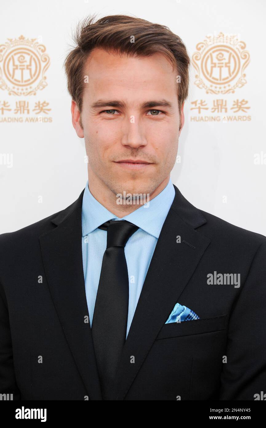 Karl E. Landler arrives at the Huading Film Awards held at the Ricardo ...