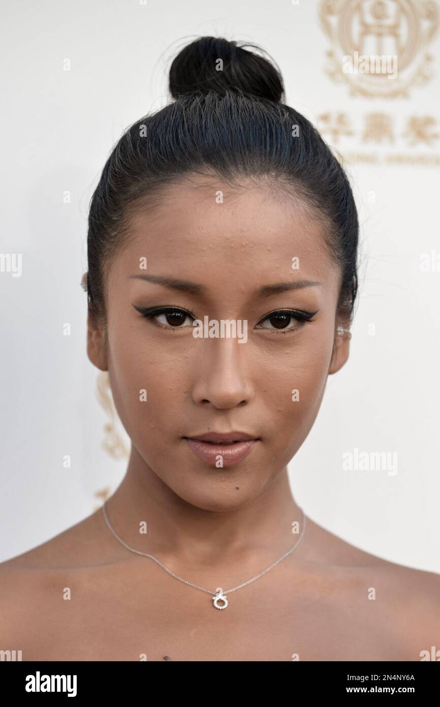 Summer Jikejunyi arrives at the Huading Film Awards held at the Ricardo ...