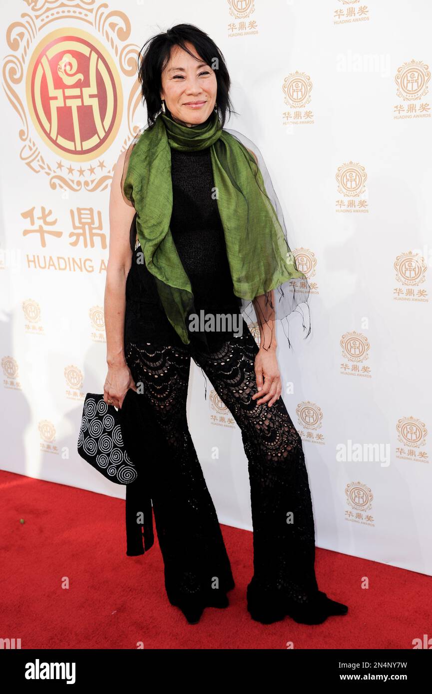 Janet Yang arrives at the Huading Film Awards held at the Ricardo ...