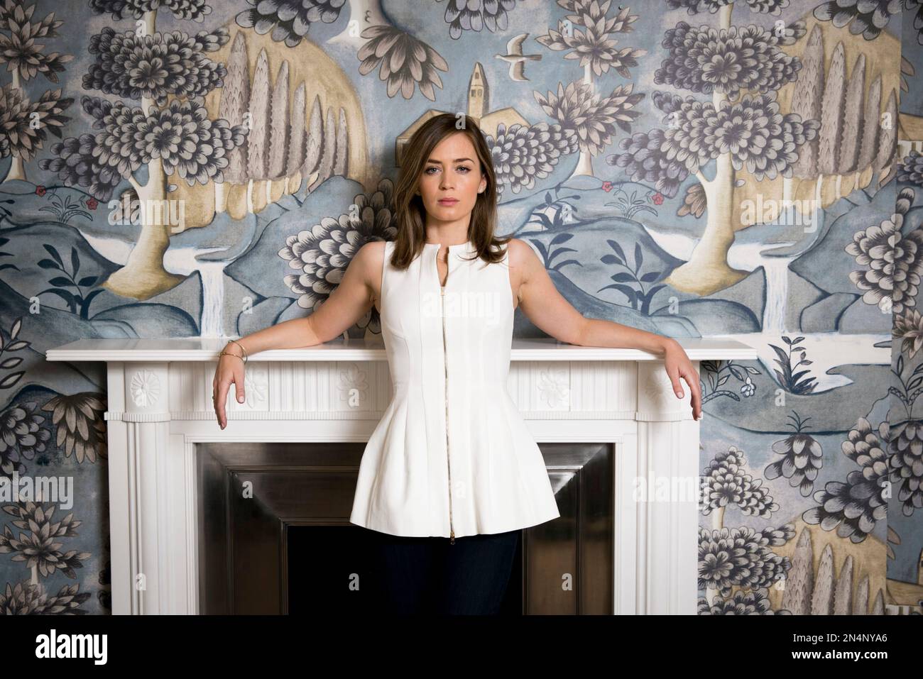 Actress Emily Blunt poses for a portrait Sunday, May, 25, 2014 in ...