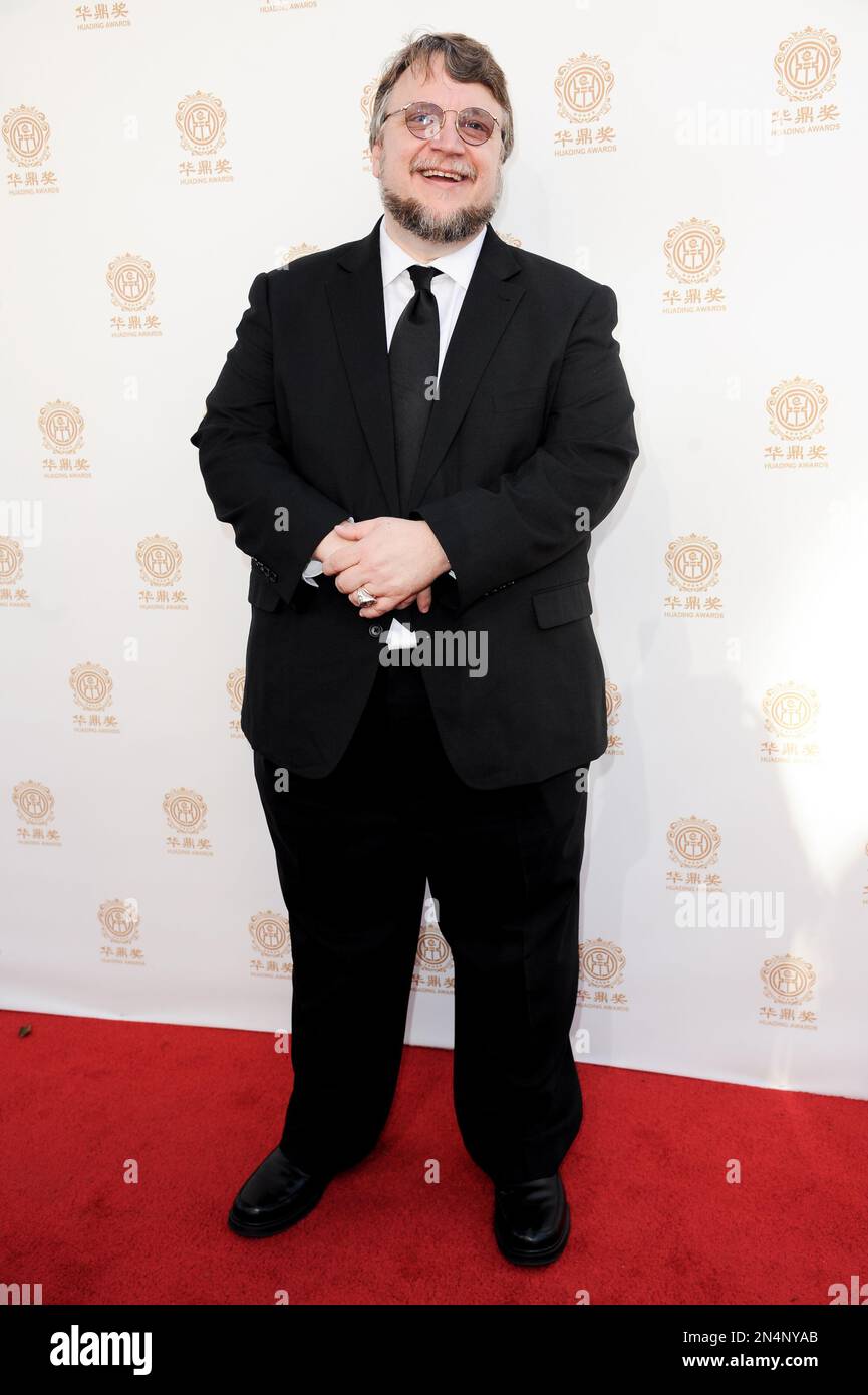 Guillermo del Toro arrives at the Huading Film Awards held at the ...
