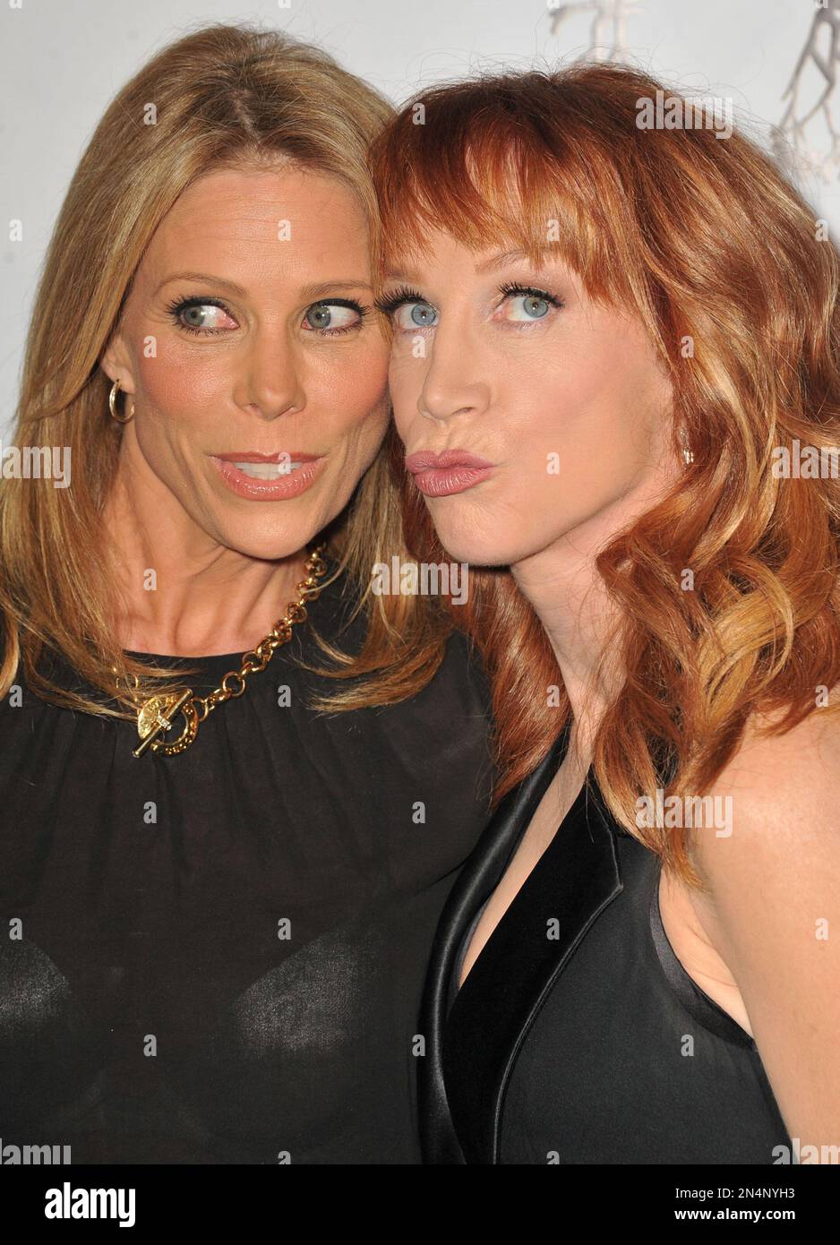 Cheryl Hines, at left, and Kathy Griffin arrive at The Groundlings 40th ...