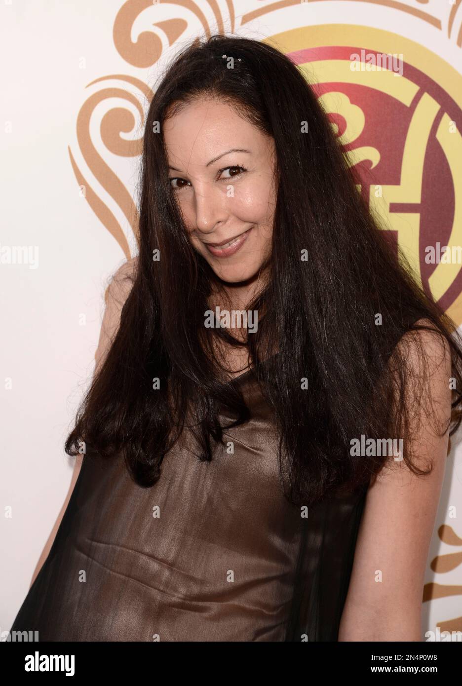 Jane Gauthier arrives at the Huading Film Awards at the Ricardo ...