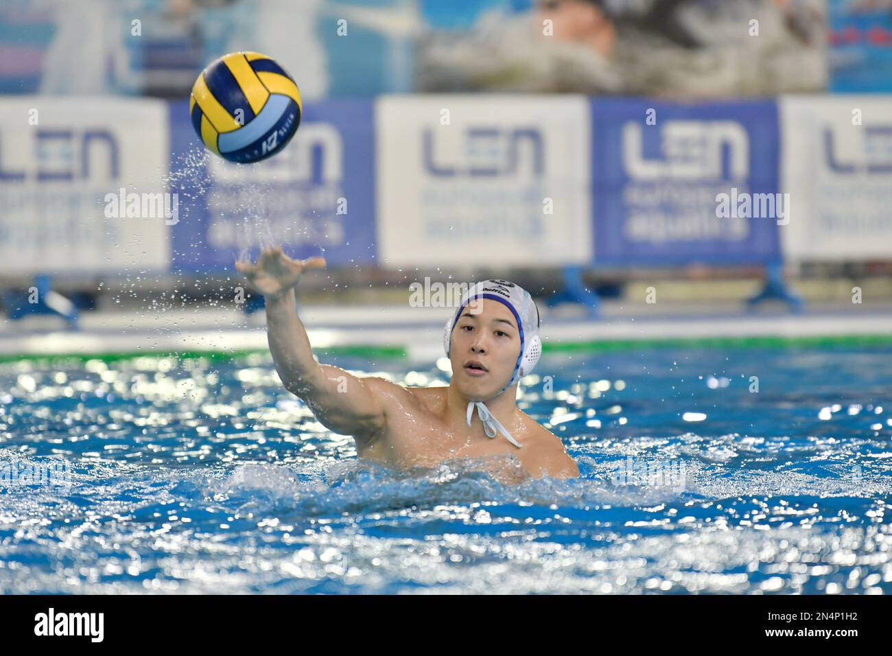 Trieste, Italy. 08th Feb, 2023. Yusuke Inaba (Pallanuoto Trieste) during Pallanuoto Trieste vs ...