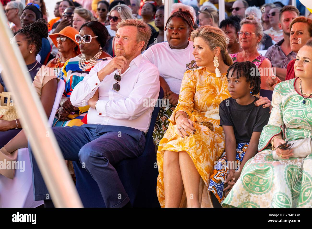 King Willem-Alexander and Queen Maxima of the Netherlands during ...