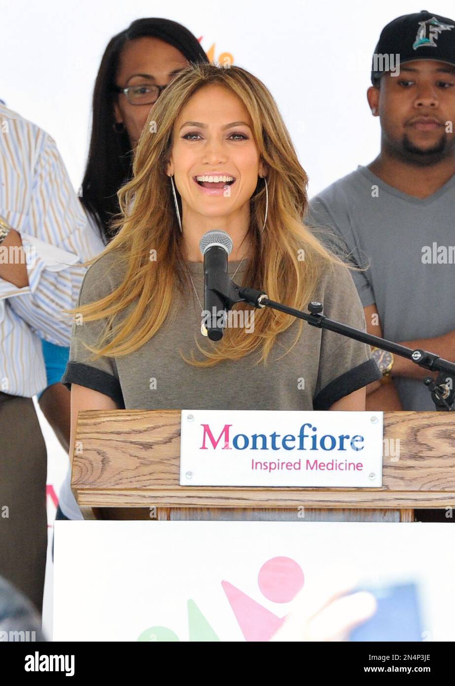 Singer and actress Jennifer Lopez speaks at the Healthy Childhood ...