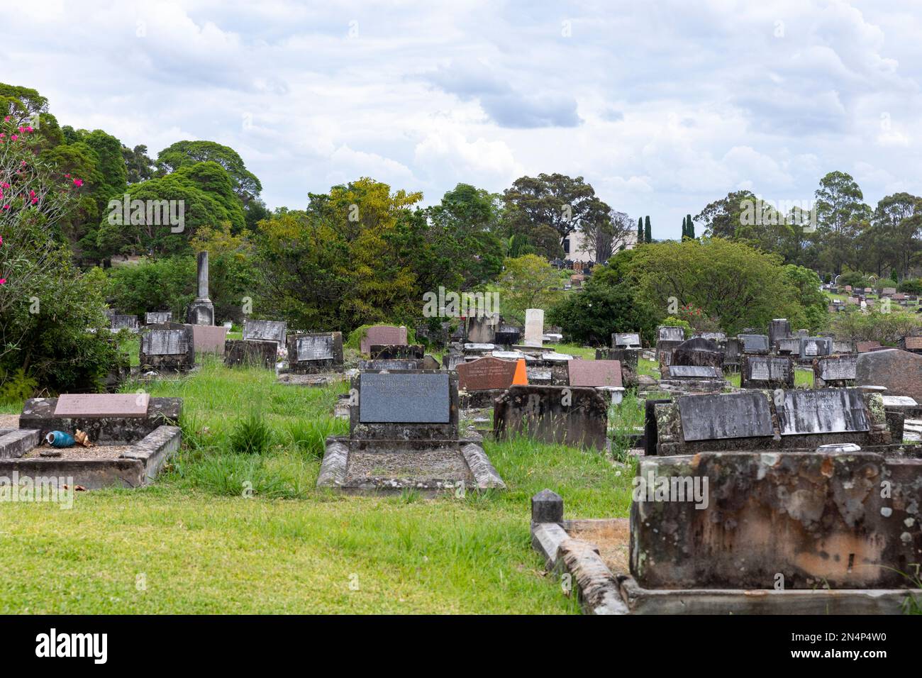 Rookwood cemetery in Strathfield Sydney Australia, oldest and largest cemetery in Australia with ...