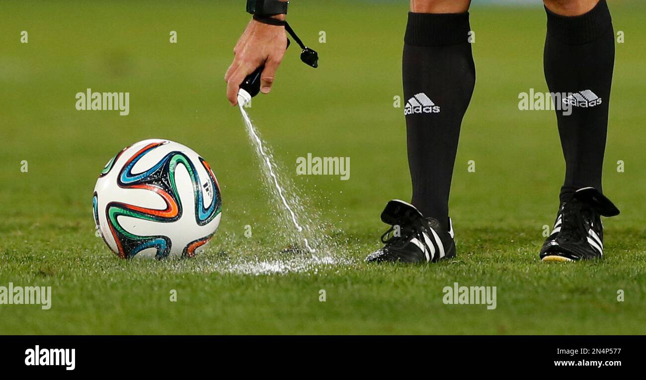 FILE - In this Wednesday, Dec. 18, 2013, file photo, referee Carlos ...