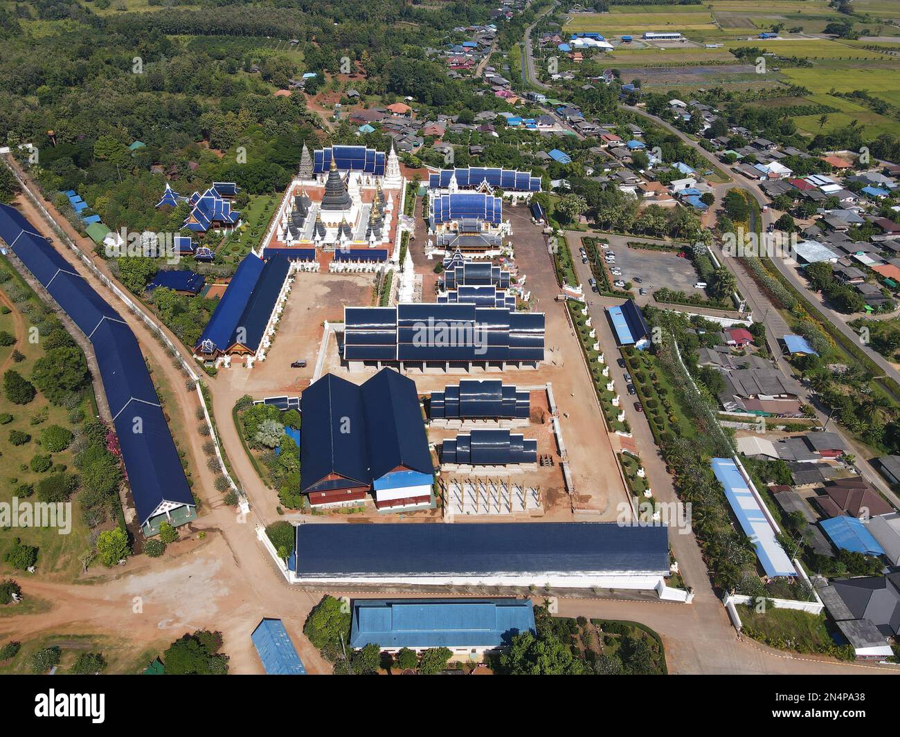 Aerial view wat ban den hi-res stock photography and images - Alamy