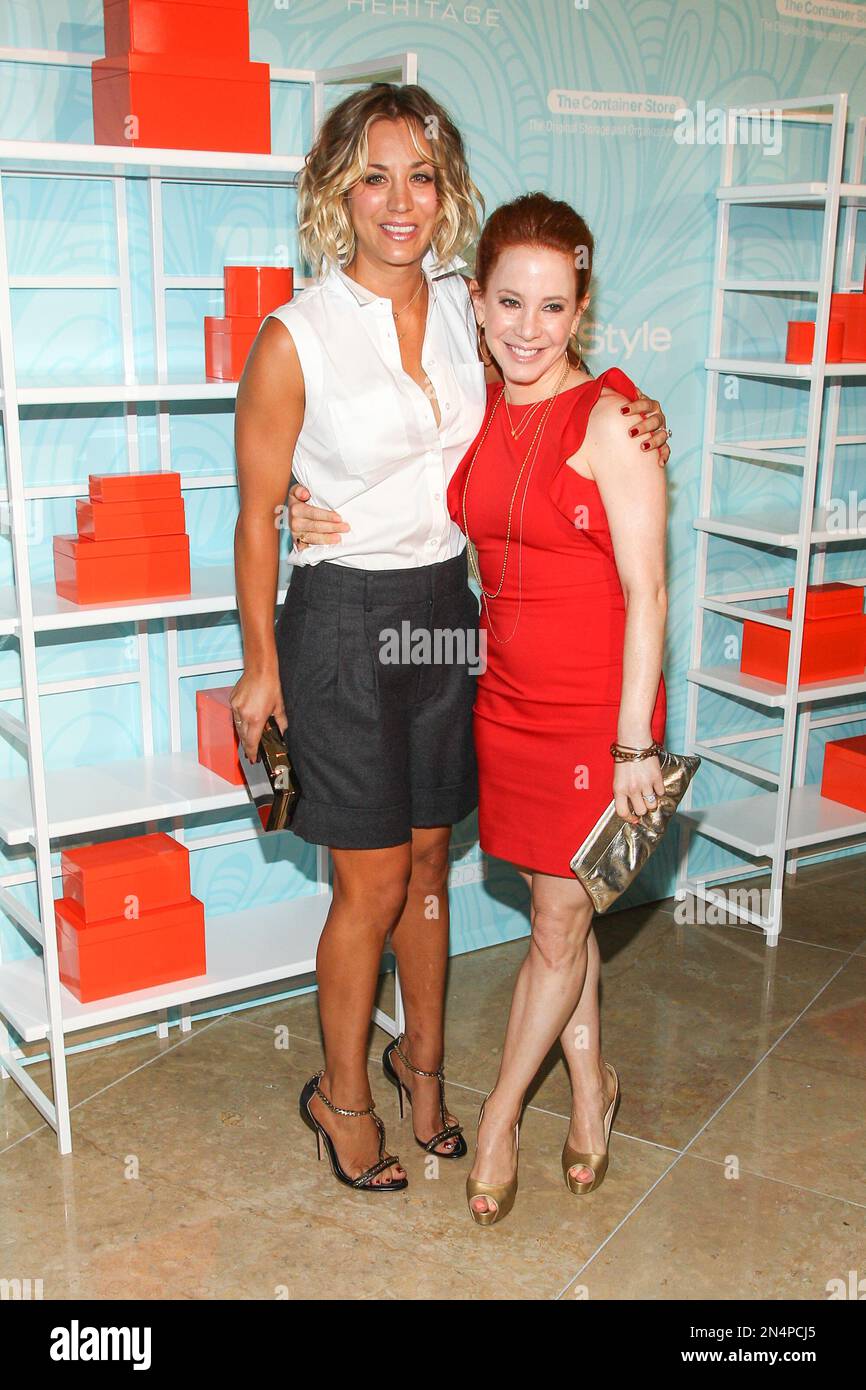 Kaley Cuoco, left, and Amy Davidson attend the 11th Annual Inspiration ...