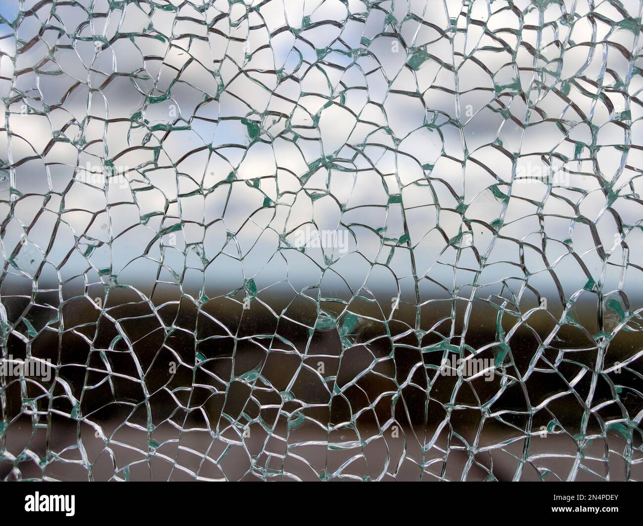 Useful texture overlay. A broken glass on. with many sharp shards ...