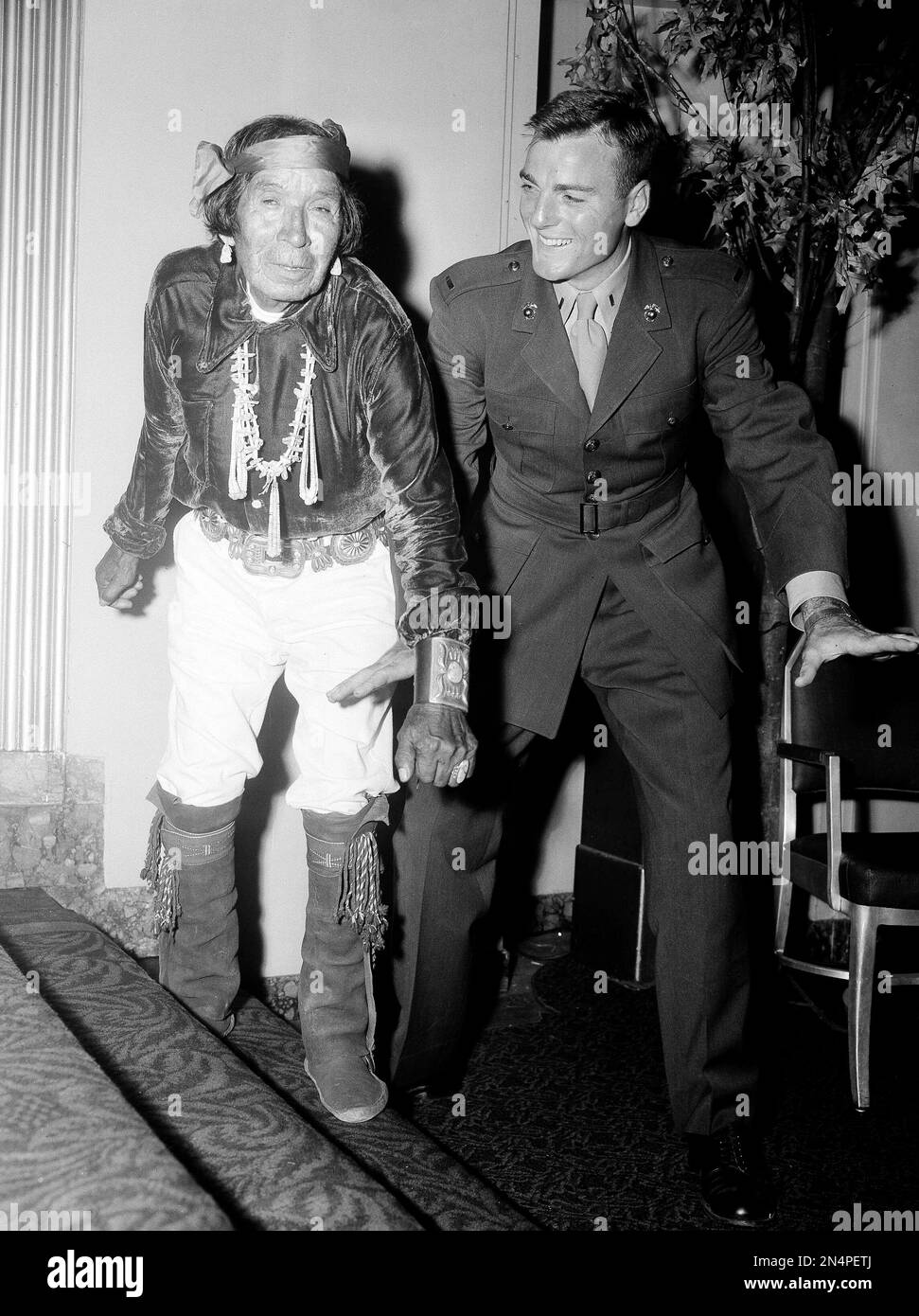 Louis Tewanima, 82-year-old Hopi Indian and former Olympic athlete ...