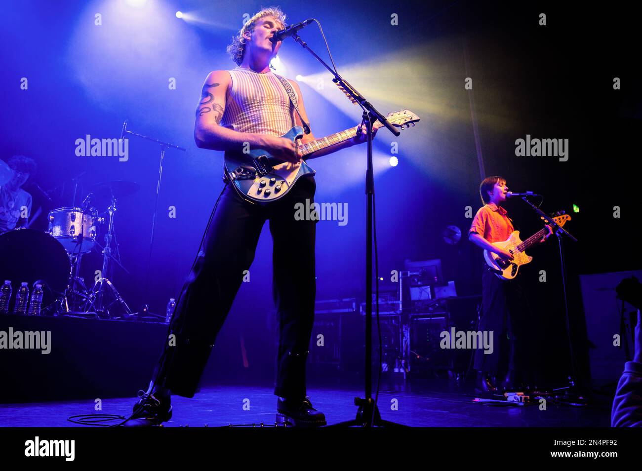Manchester, UK. 08th Feb, 2023. Ashton Hardman-Le Cornu, Caleb Harper ...
