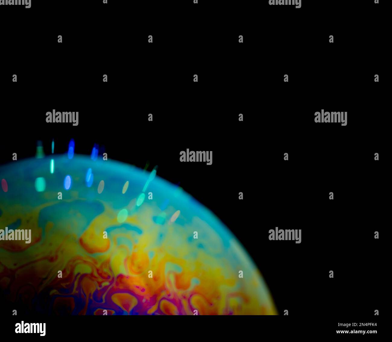 small bubble with the appearance gaseous atmosphere Stock Photo - Alamy