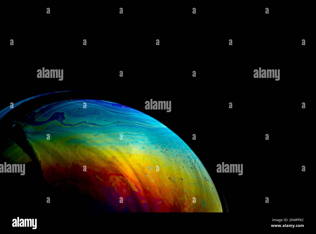 small bubble with the appearance gaseous atmosphere Stock Photo - Alamy