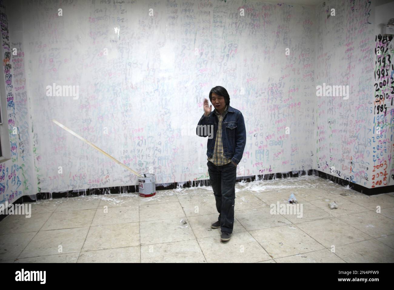 In this April 29, 2014 photo, Chen Guang, former Chinese soldier turned ...