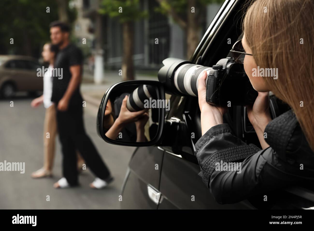 Camera inside cop car hi-res stock photography and images - Alamy