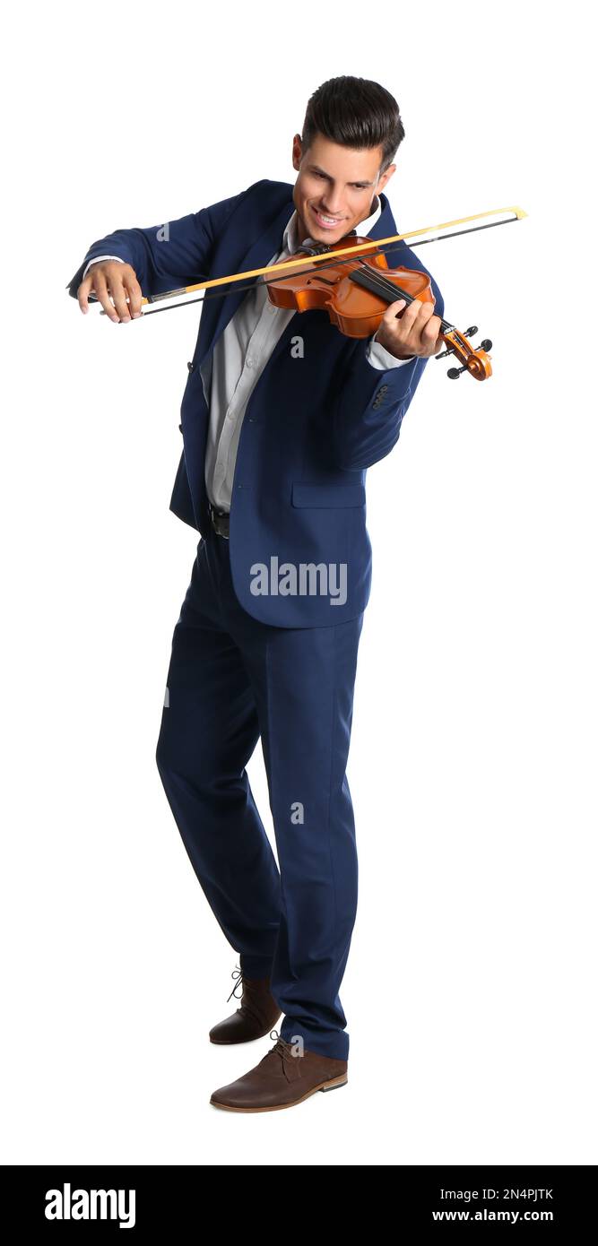 Happy fiddler Cut Out Stock Images & Pictures - Alamy