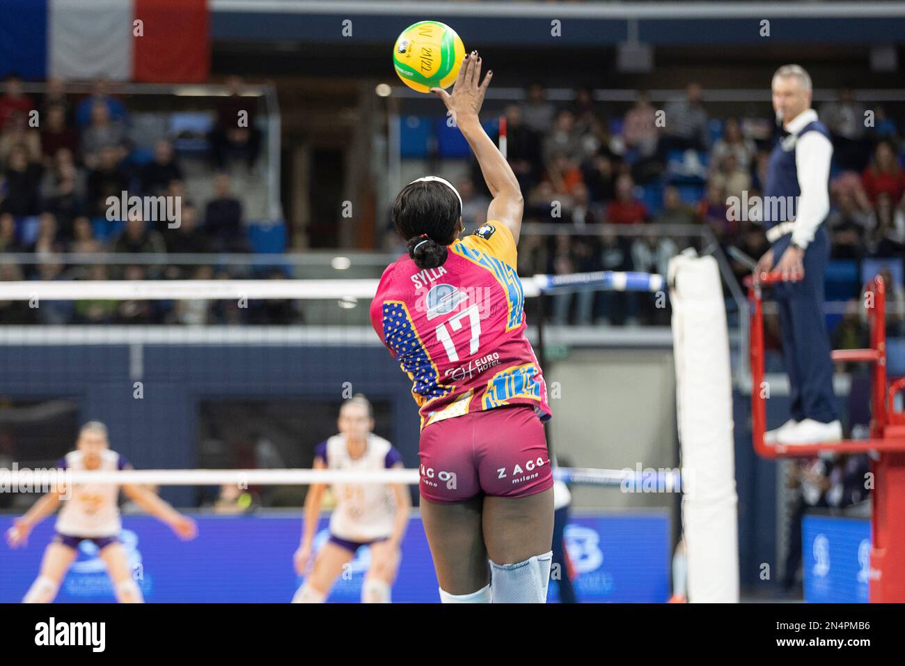 Milano, Italy. 08th Feb, 2023. Myriam Sylla (Vero Volley Milano) at ...