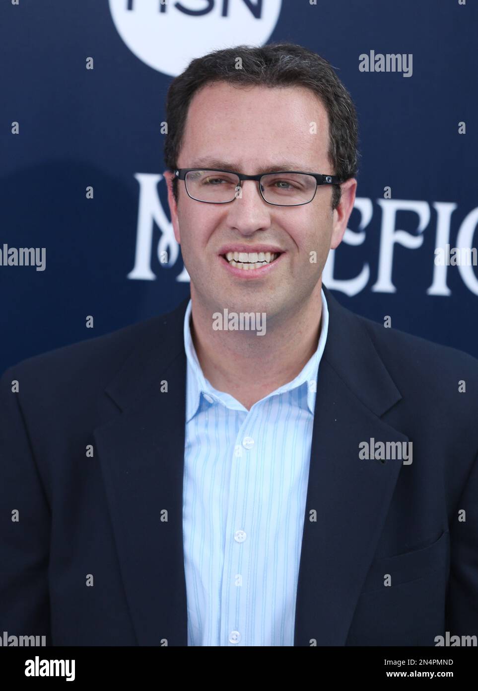 Jared Fogle arrives at the world premiere of "Maleficent" at the El ...