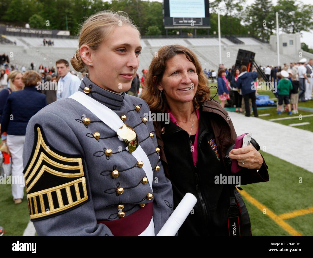 U.S. Military Academy graduate Jessica Wagner, of Plymouth, Mass ...