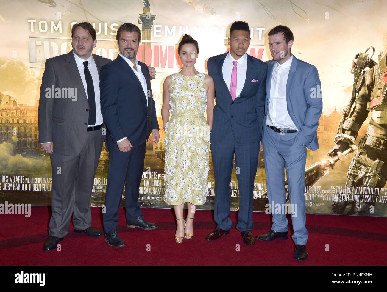 Tony Way, Dragomir Mrsic, Charlotte Riley, Franz Drameh and Jonas ...